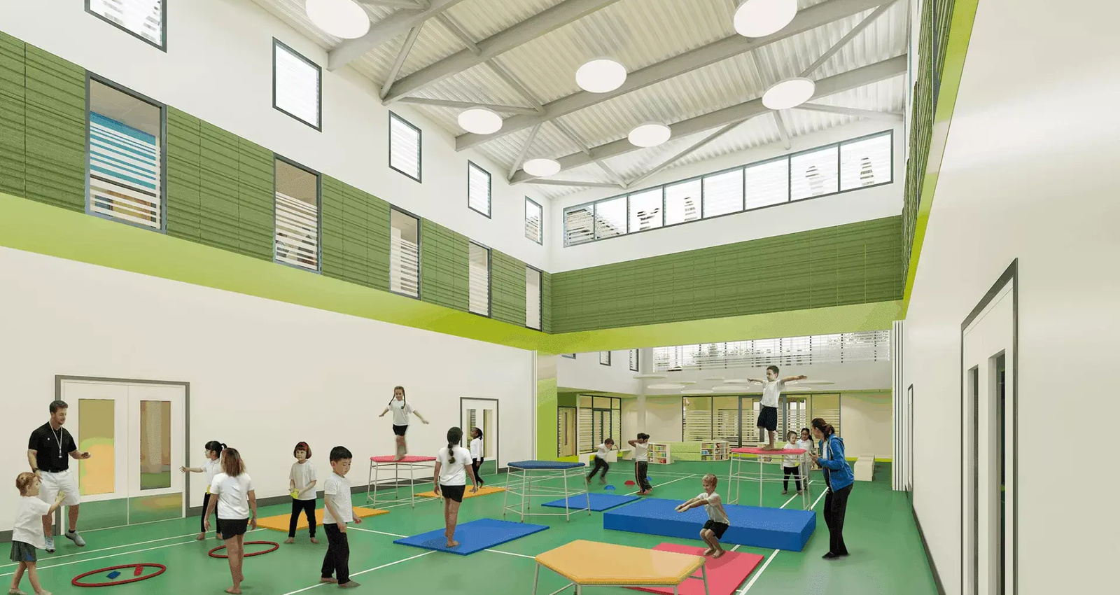 Lungfish | How the interiors of a city centre primary school is…