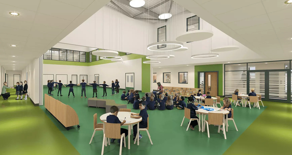 Lungfish | How the interiors of a city centre primary school is…